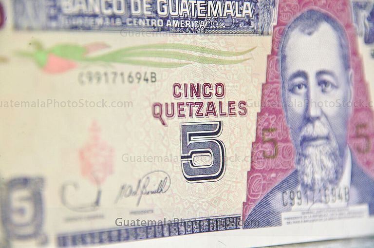 Foto de Billete de cinco quetzales – Fotos de Guatemala ...